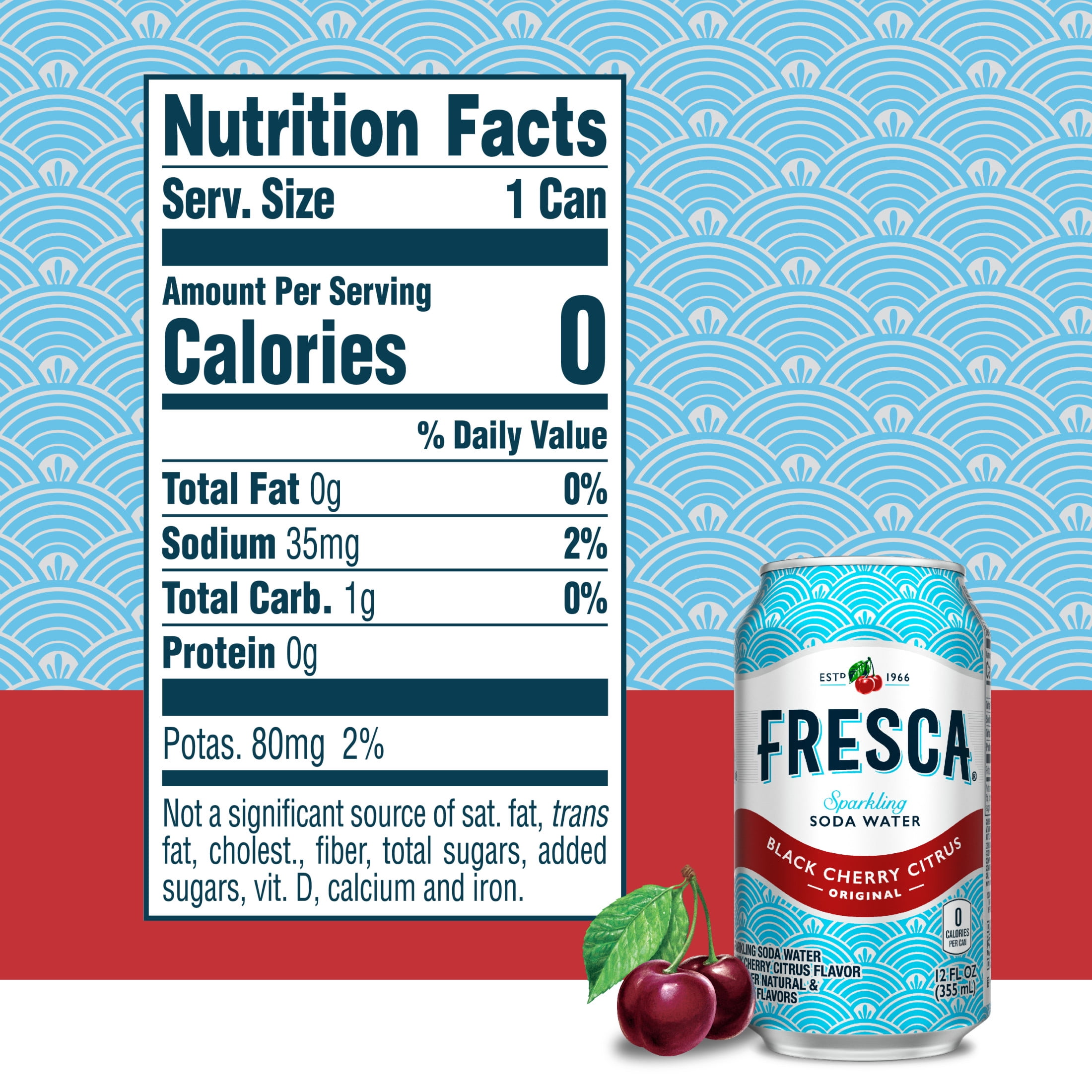 Fresca Zero Calorie Black Cherry Soda, 12 fl oz, 12 Philippines | Ubuy