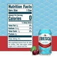 Fresca Zero Calorie, Caffeine-Free, Black Cherry Diet Soda Pop, 12 fl ...