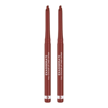 Rimmel London Exaggerate Full Color Lip Liner, Addiction, 0.008 oz ...