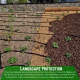 Farm Plastic Supply - 700 Gram Coir Erosion Control Matting - 100% ...