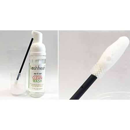Lashfresh Foaming Eye & Lash Clean Wash for Eyelash Extensions and ...