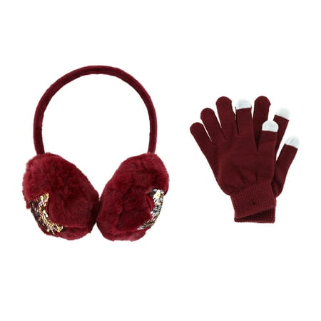Alexa Rose Girl's Novelty Ear Muffs and Matching Glove Set | Walmart Canada