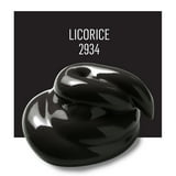 FolkArt Multi-Surface Satin Acrylic Paint 2 oz Licorice for Decorative ...