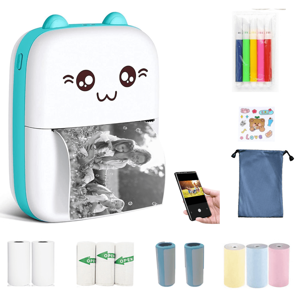 Click here for Pangjifa Pocket Printer Mini Bt Thermal Printer Co... prices