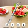 Watermelon Cutting Stainless Steel Double Head Watermelon Splitter ... Watermelon Cutting Stainless Steel Double Head Watermelon Splitter ...