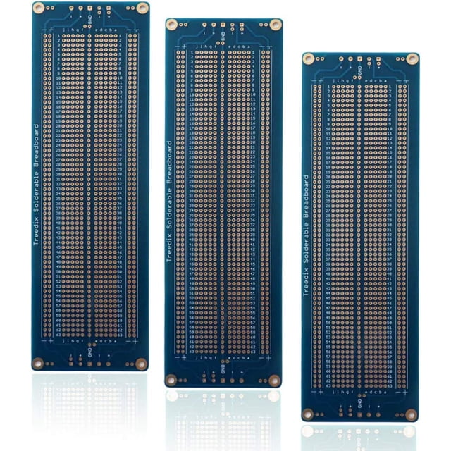 Treedix Solderable BreadBoard PCB Prototype Shield Board Double Sided ...