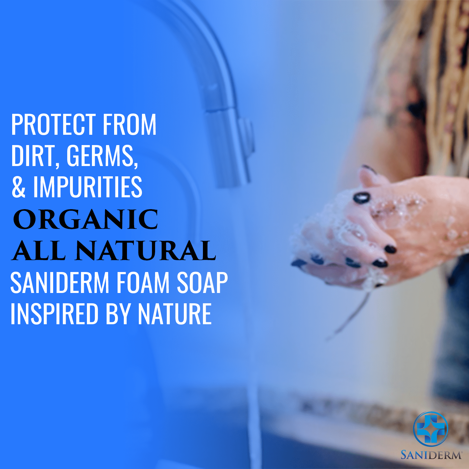Buy Saniderm Foaming Hand Soap, Hygienic Nourishing Moisturizing Foam ...