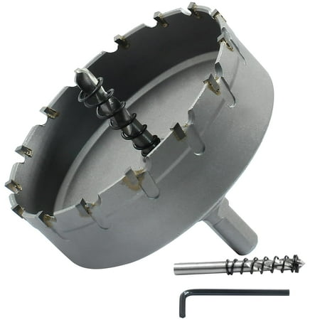 HSHDLDF 3-1/2" 90mm Carbide Hole Saw, Heavy Duty Hole Cutter for ...