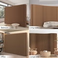 Retractable Paper Accordion Room Divider, Foldable Partition Wall for ...