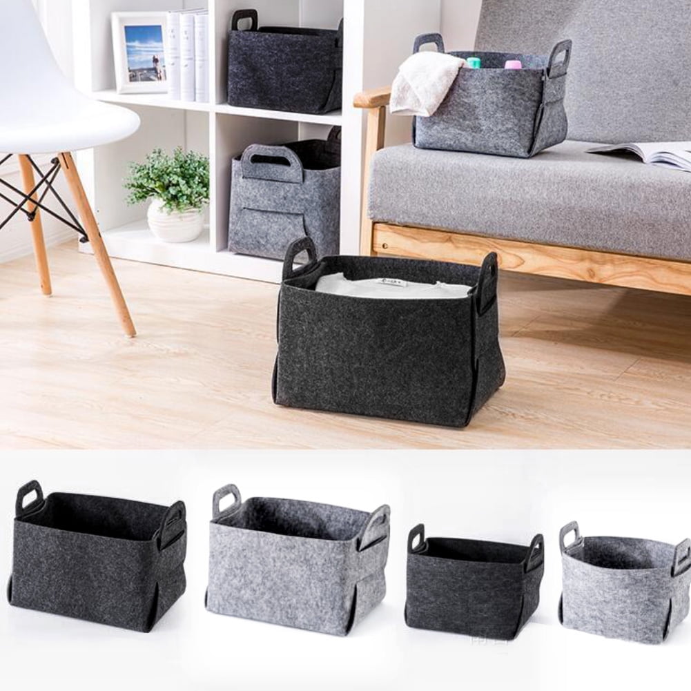Yesbay Folding Detachable Felt Dirty Clothes Towel Storage Basket Box ...