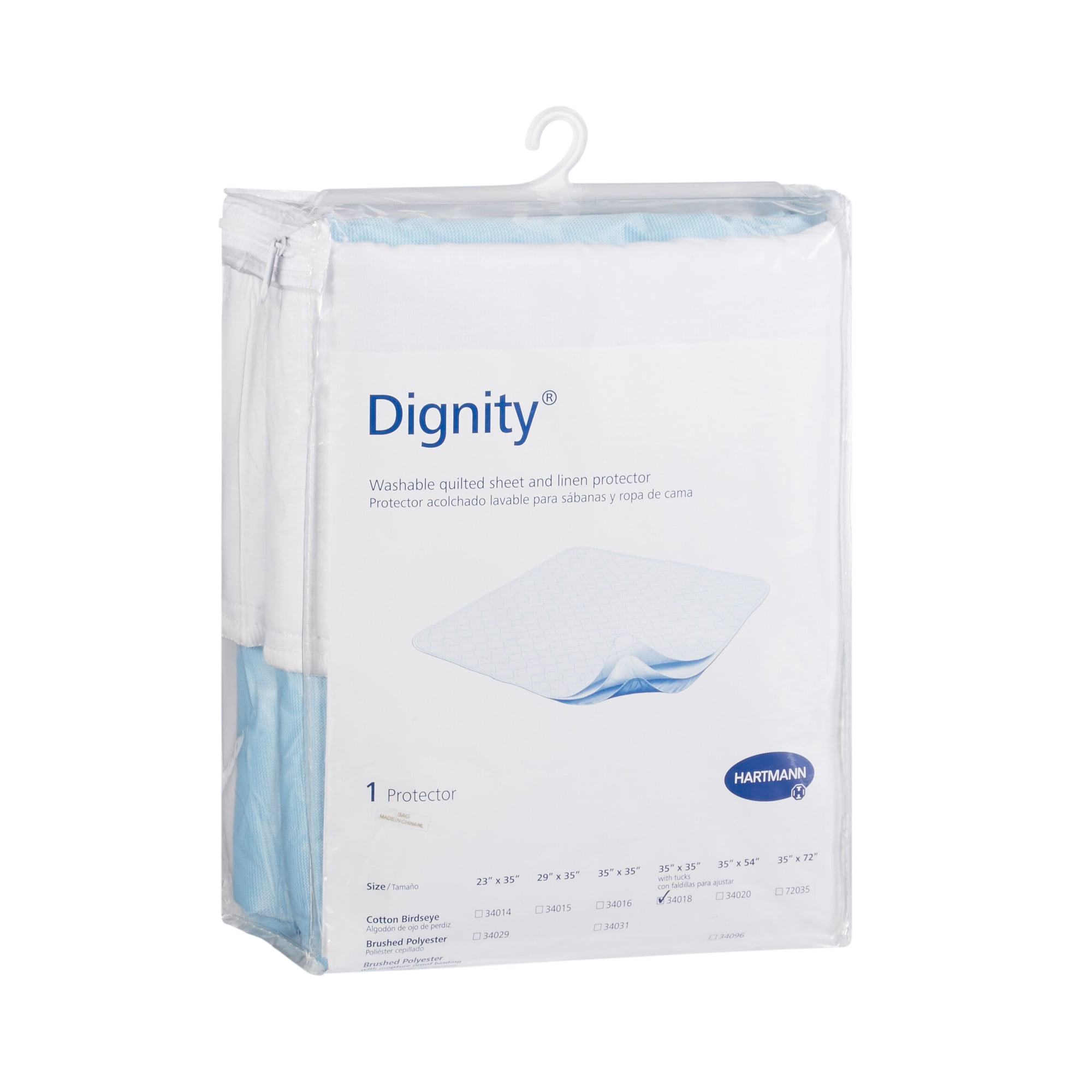 Dignity Washable Sheet Protector Reusable Underpad Cotton 35 X 35 Inch ...