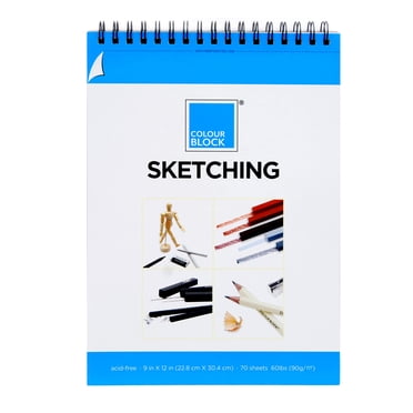 Strathmore 9" x 12" Wire Bound Sketch Pad - Walmart.com