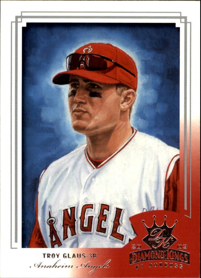 2003 Diamond Kings #3 Troy Glaus MLB Baseball Trading Card - Walmart.com