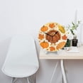 9.84in Round Wall Clock Frameless No Glass Silent Non-Ticking Pvc Board ...