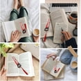 Bookmarks Blood Splatter Saw Book Marks Acrylic with Tassels for ...