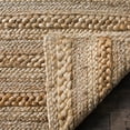 SAFAVIEH Natural Fiber Jancis Braided Jute Area Rug, Natural, 8' x 10 ...