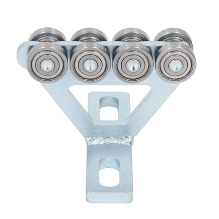 8 Wheels Trolley Assembly Silver T Type Pulley Assembly for Taller ...
