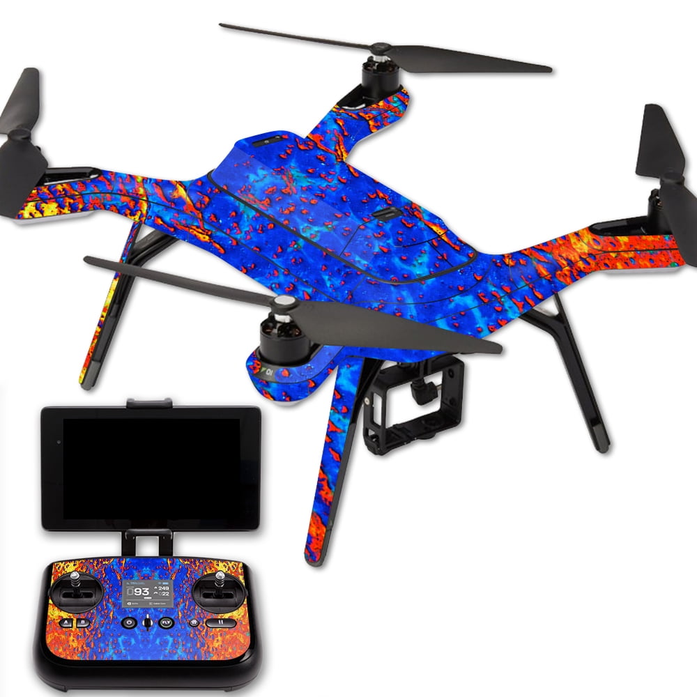 Skin Decal Wrap Compatible With 3DR Solo Drone Quadcopter Sticker ...
