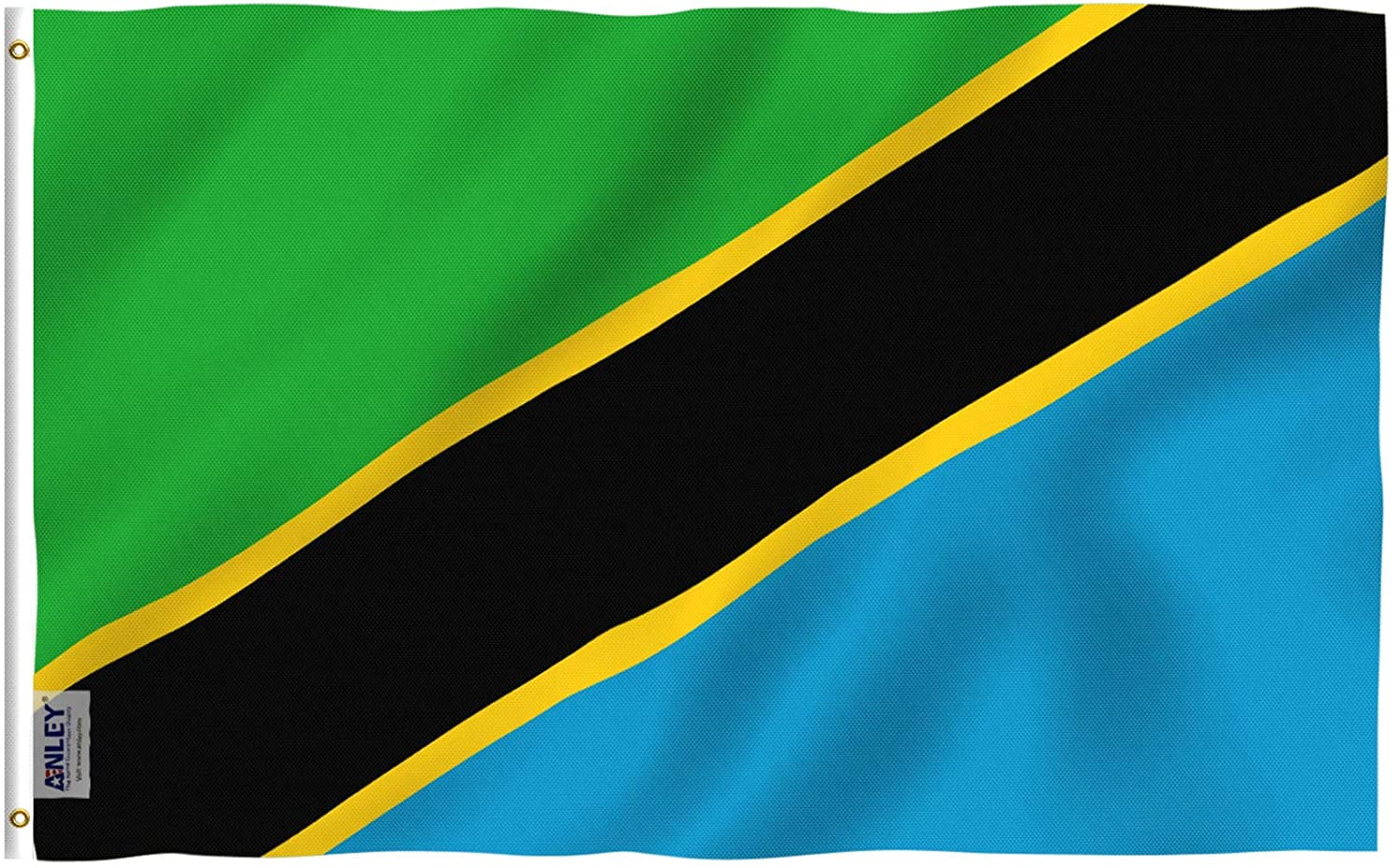 ANLEY 3 ft x 5 ft Tanzania flag Tanzanian Flags Polyester - Walmart.com
