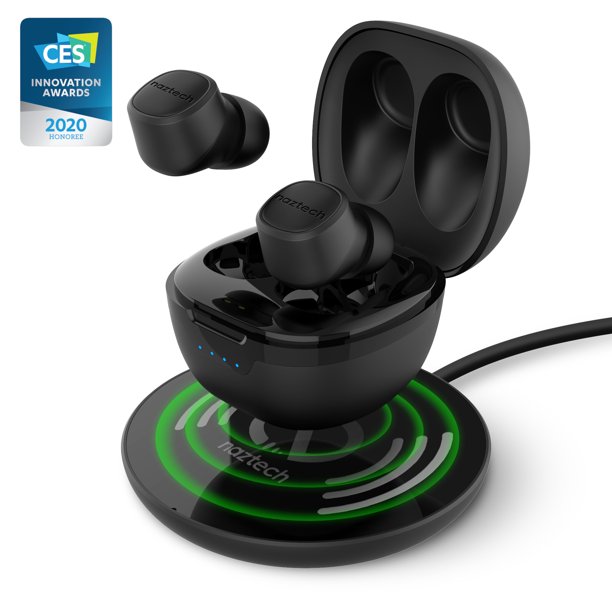 Naztech Freedom+ True Wireless Earbuds Black - Walmart.com - Walmart.com