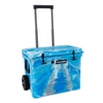 60 Quart Wheeled Cooler with Telescoping Handle – USA Made Rolling Hard ...