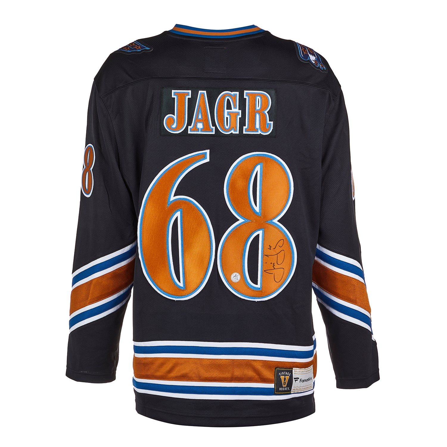 Click here for Aj Sports Jaromir Jagr Signed Washington Hockey Th... prices