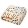 Book Lover Reading Blanket Gift Throw Blanket Cozy Coffee Floral Gift ...