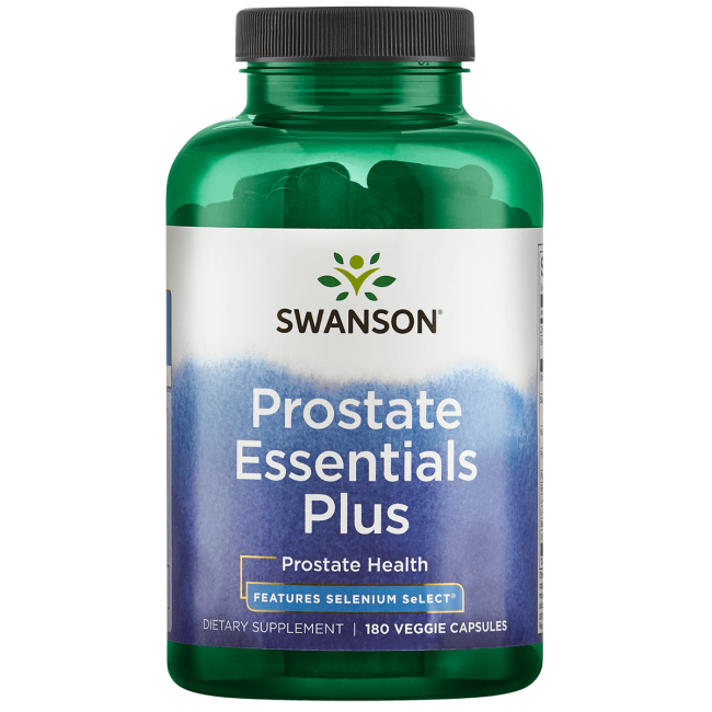 Swanson Prostate Essentials Plus Features Selenium Select 180 Veggie Capsules Walmart 
