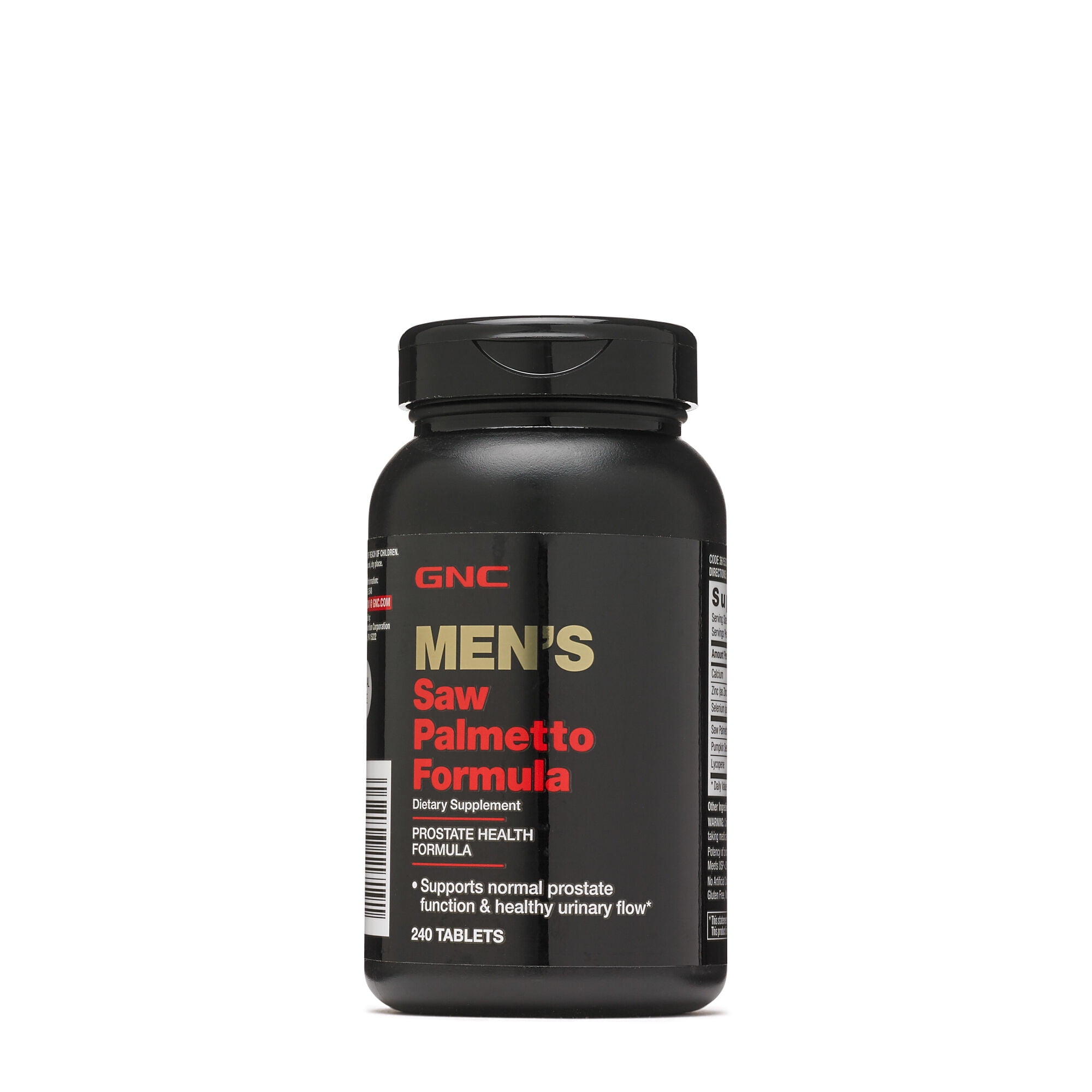 Gnc Mens Saw Palmetto Formula 240 Tablets Supports Normal Prostate