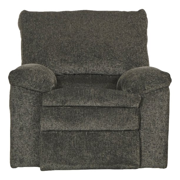 Catnapper Maxim Power Recliner in Soft Charcoal Gray Polyester Fabric ...