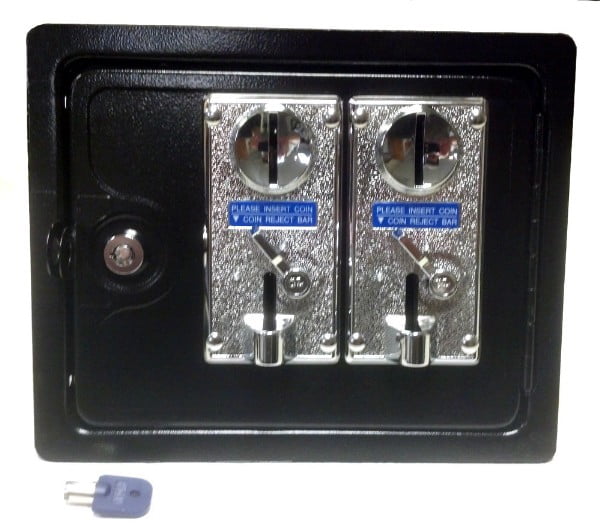 Pay coin door lock toilet - percome