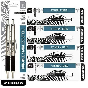 Zebra JK-Refll G301 Retractable Ballpoint Pen Refills, 0.7mm, Medium ...