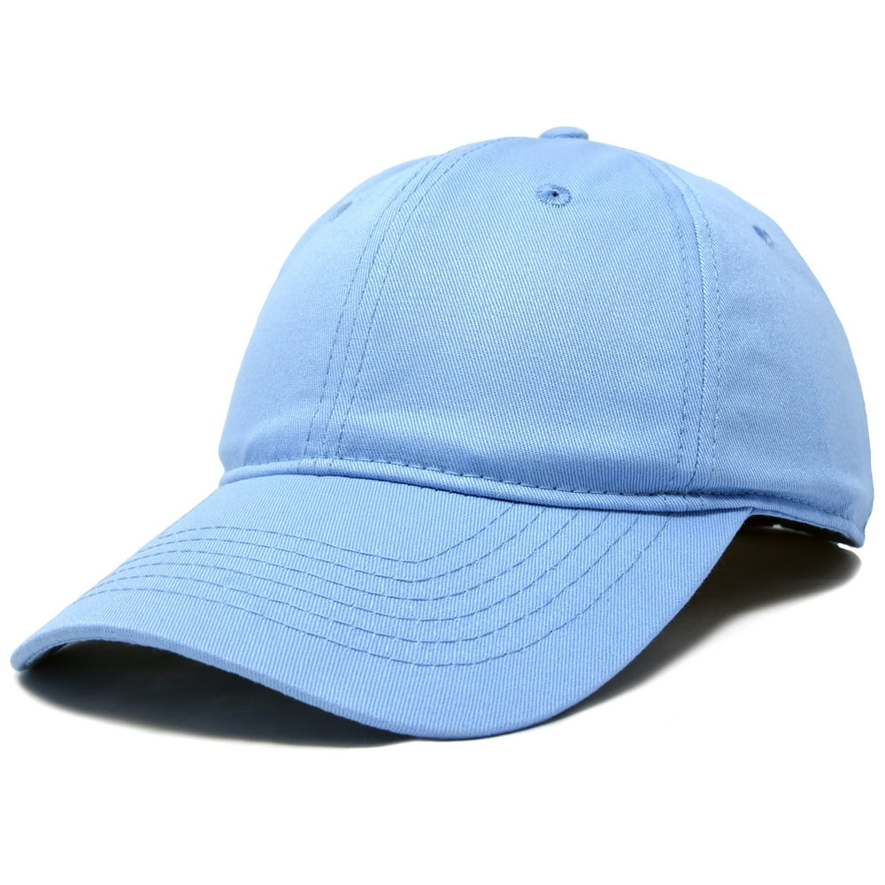 DALIX Womens Hat Lightweight 100% Cotton Cap in Light Blue - Walmart ...