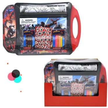 Sonic the Hedgehog Kids Art Kit Stickers Markers and Crayons for Boys ...