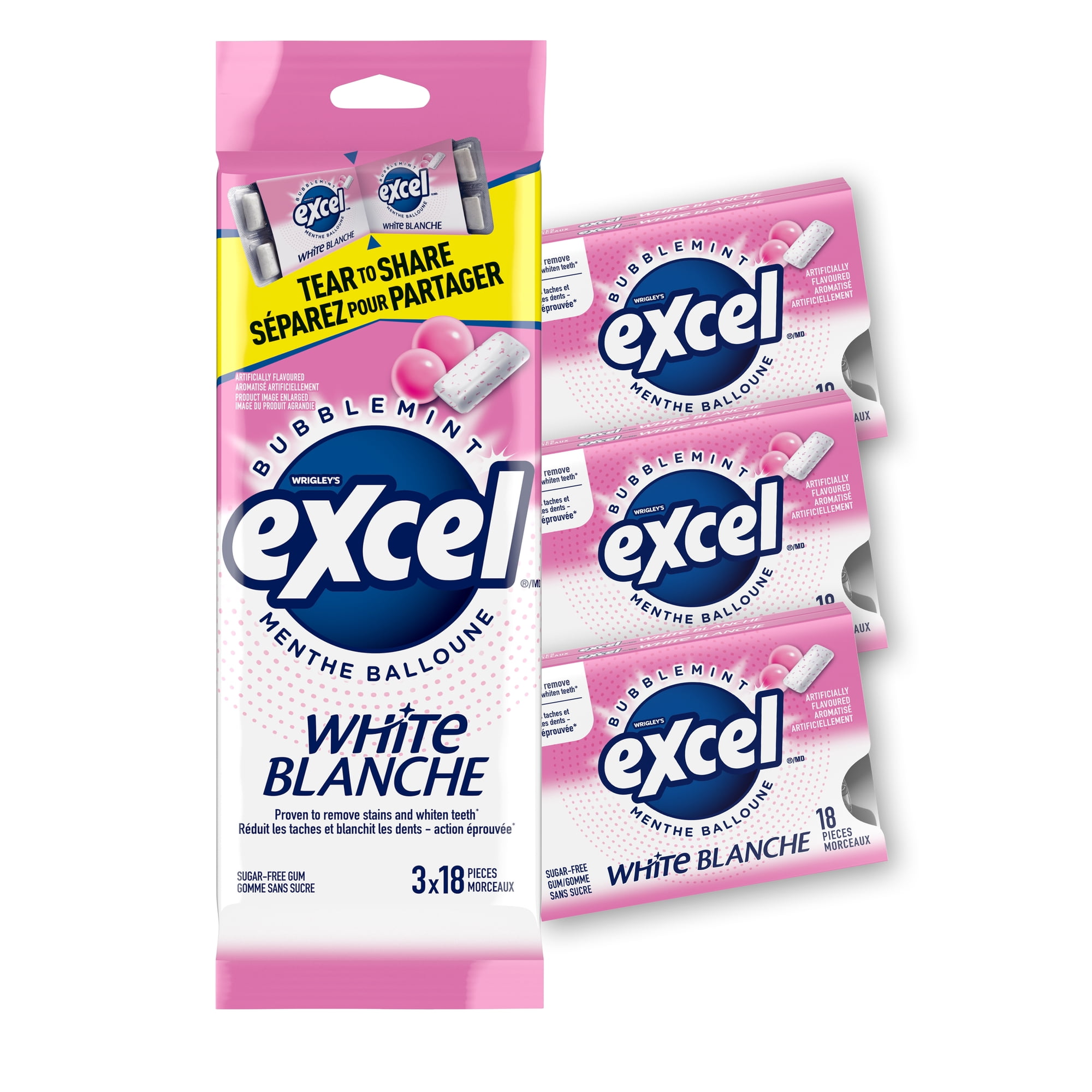 Click here for Excel White Bubblemint  Teeth Whitening Sugar Free... prices