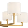 Possini Euro Design Possini Euro Virginia 32" Wide Gold and Matte Black ...