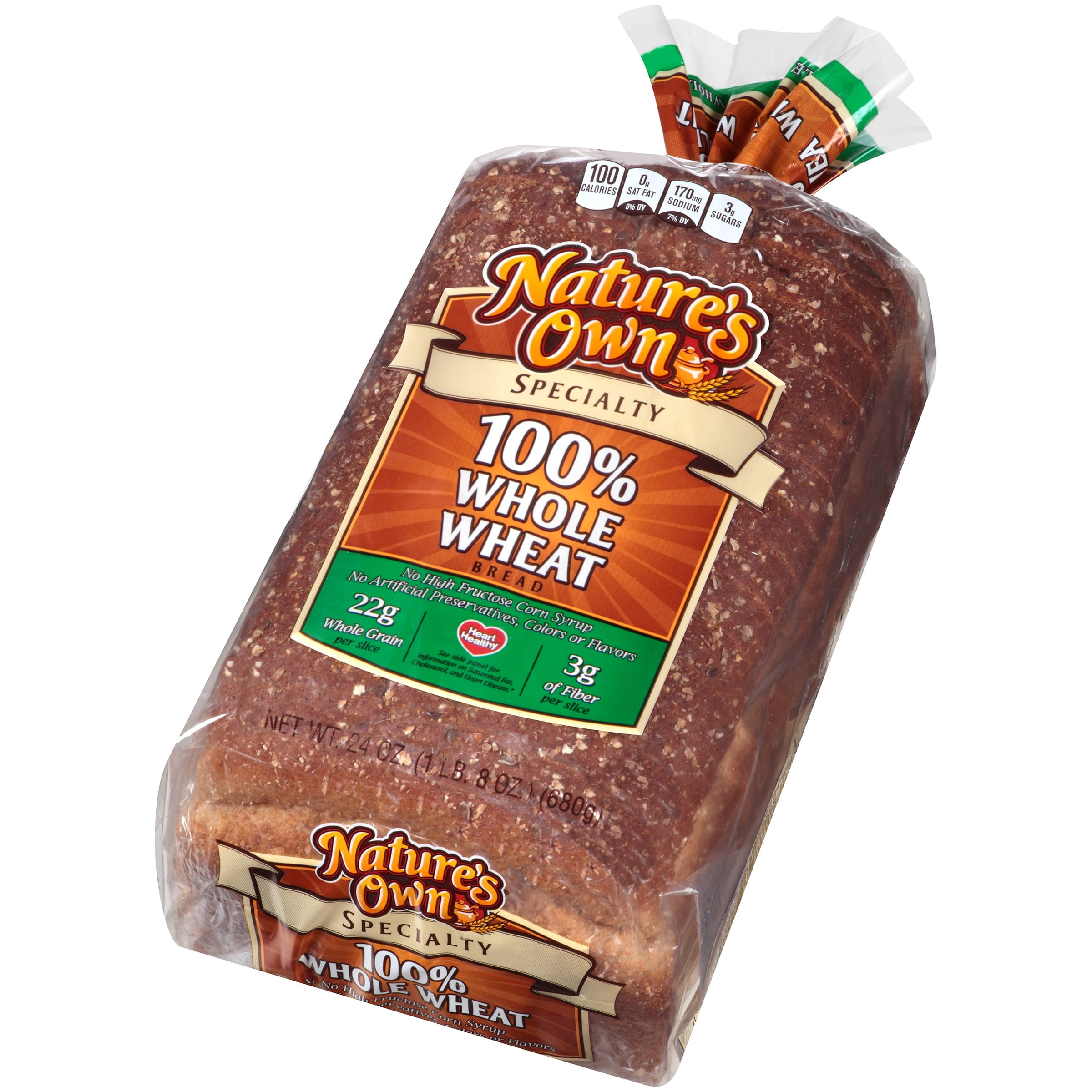 Nature S Own Specialty 100 Whole Wheat Bread Nutrition Facts | Besto Blog