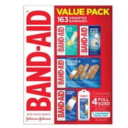 Band-Aid Brand Flexible Fabric Adhesive Bandages, Finger and Knuckle ...