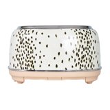 HADEN Retro Margate Poodle & Blonde 4-Slice Wide Slot Toaster, Spotted ...