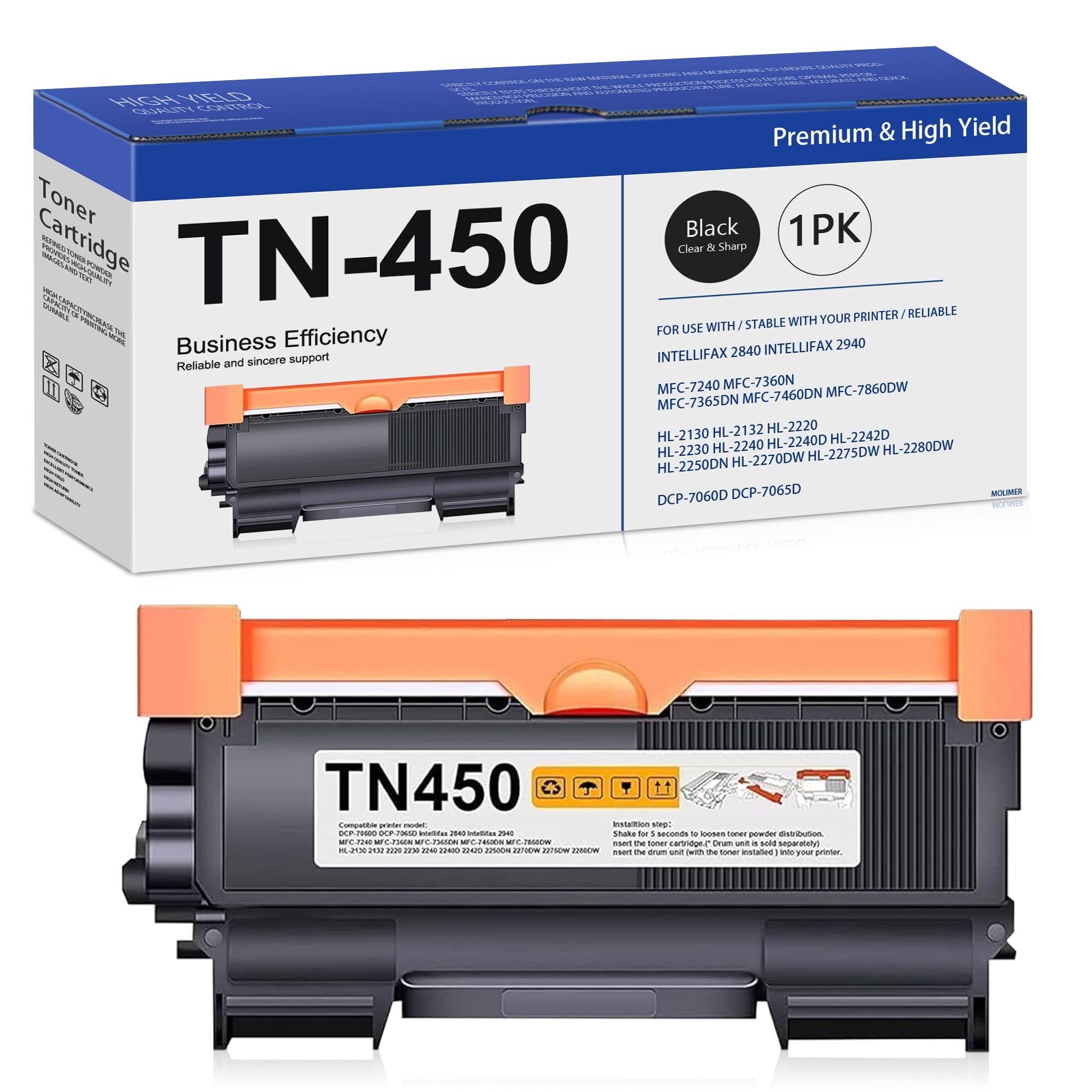 Click here for Molimer Black 1-Pack Tn450 Toner Cartridge Replace... prices
