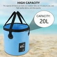 ACDANC 2026 New Premium Collapsible Bucket with Handle,Portable Camping ...