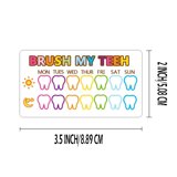 Brush My Teeth Reward Cards Tooth Brush Cards for Kids Behavior Finish ...