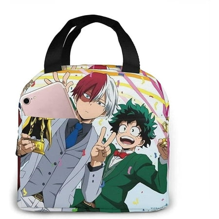 Deku Shoto Love My Hero Aca_demia MHA Season Womens Lunch Bag For Work ...