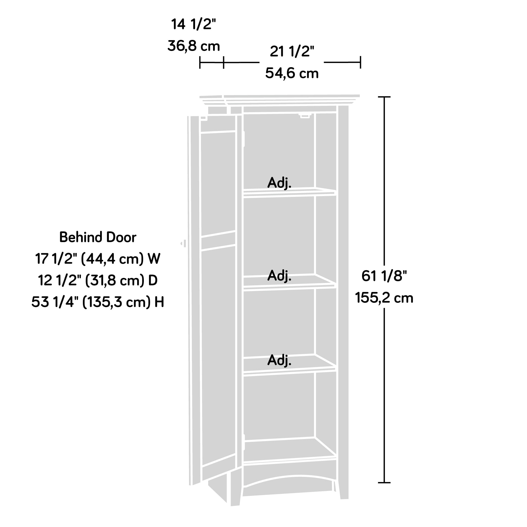 Sauder summer home pantry store