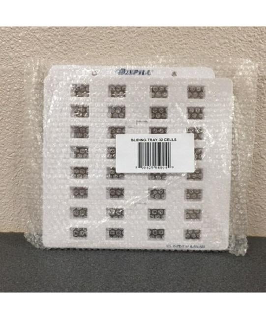 Dispill Sliding Tray for Medication, 32 Cells, 1ct 800629040049S1303 ...