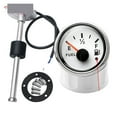 Fuel Level Gauge With Fuel Level Sensor 52mm Fuel Level Meter With ...