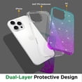 Rosebono Compatible With iPhone 16 Plus Case, Hybrid Glitter Sparkle ...