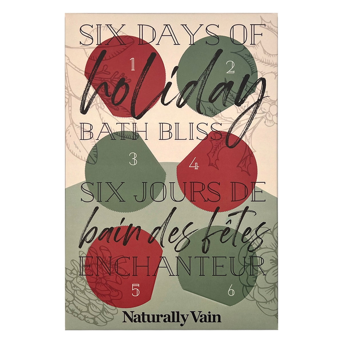 Naturally Vain Advent Bath Bomb Set, 2-Pack, 6-Piece - Walmart.ca