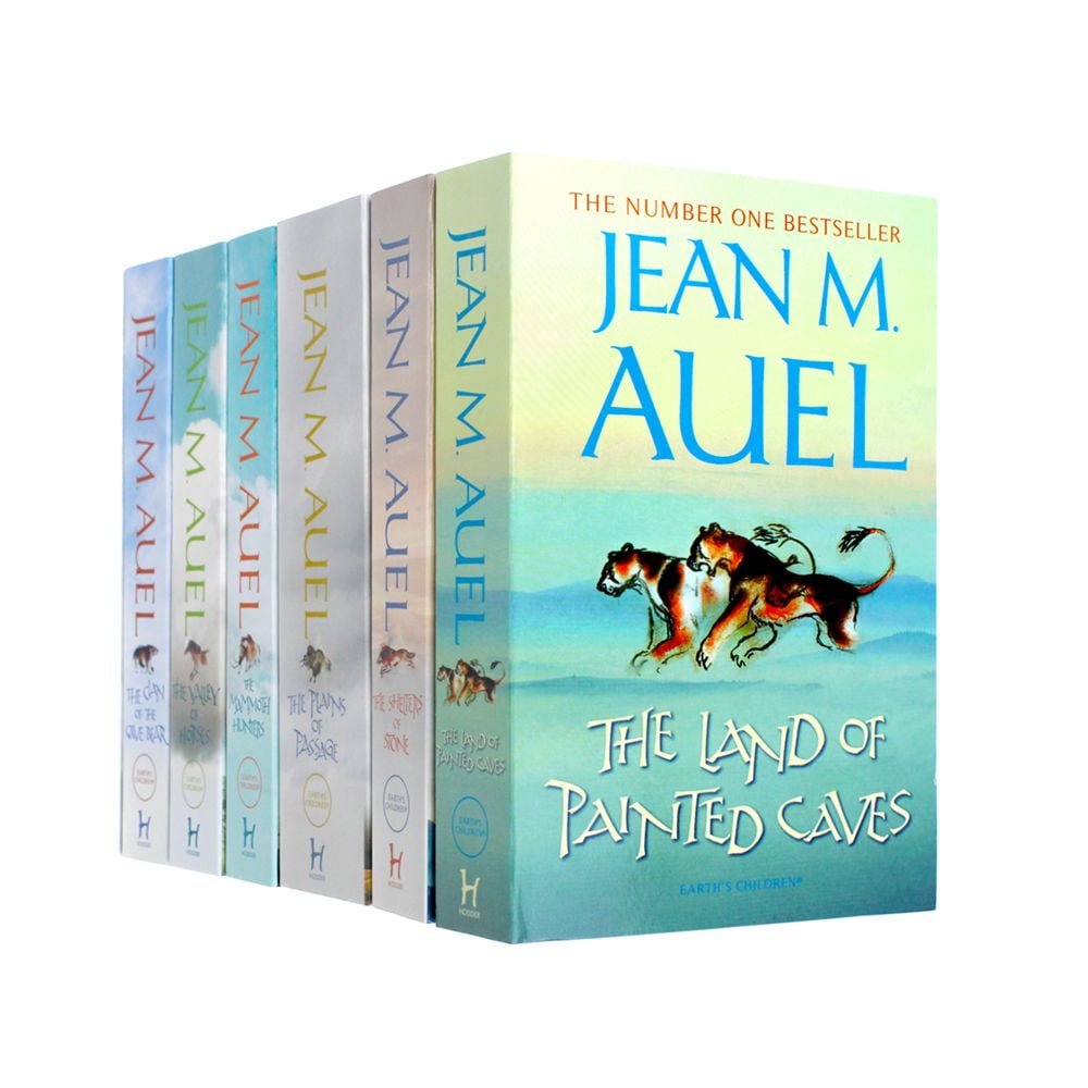 Jean M Auel 6 Books Earths Children Collection Pack Set - Walmart.com
