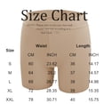 Basic Solid High Waist Seamless Safety Boyshort, Nylon Soft Stretch ...